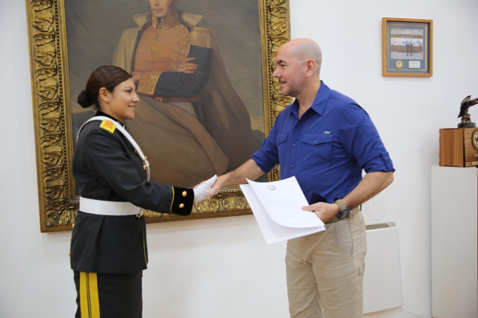 Un orgullo para las Fuerzas Armadas y para todo el Ecuador, cadete ...